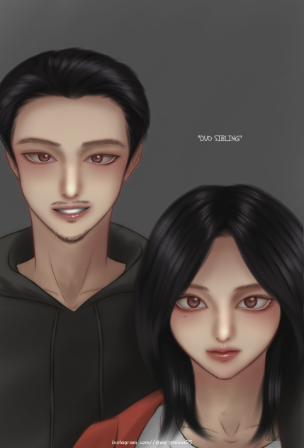 duo sibling speed paint ibispaint x - ibisPaint