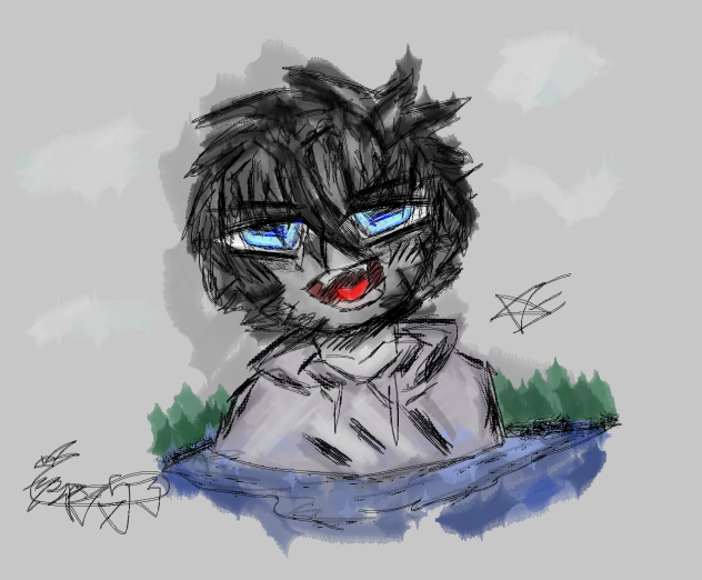 Quick lazy sketch or something idk - ibisPaint