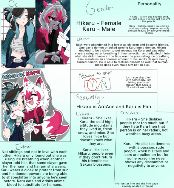 Character Sheet for Thin Ice - ibisPaint