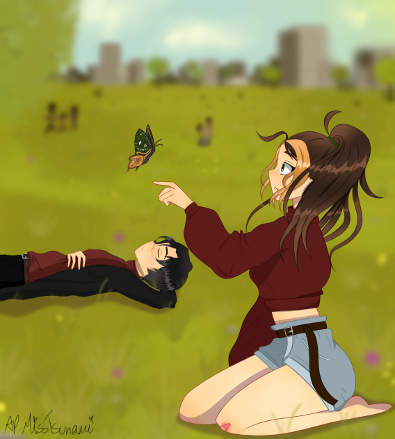 Through Her Eyes - ibisPaint