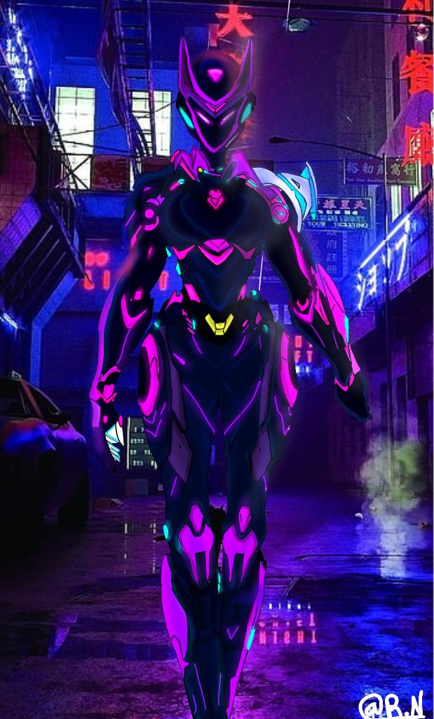 CYBERPUNK 💗💙💜 - ibisPaint