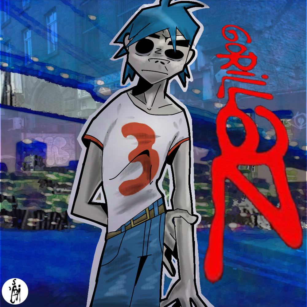 2D GORILLAZ.★ - ibisPaint