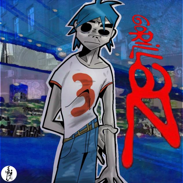 2D GORILLAZ.★ - ibisPaint