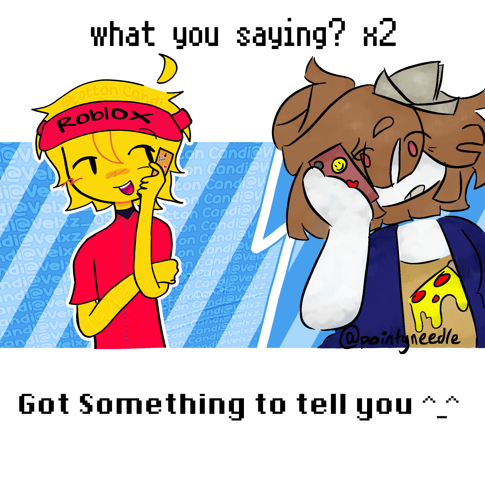 got smth to tell you! (collab) - ibisPaint