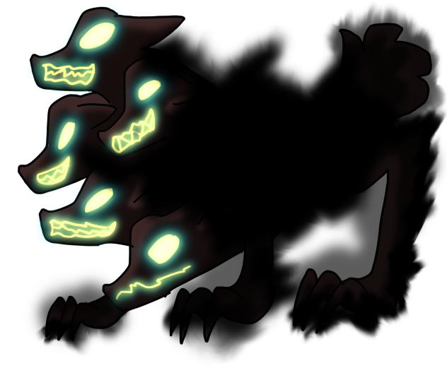 Mutant Shadows Wolf Beast. - ibisPaint