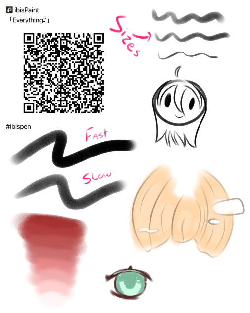 「Everything Brush QR」 - ibisPaint