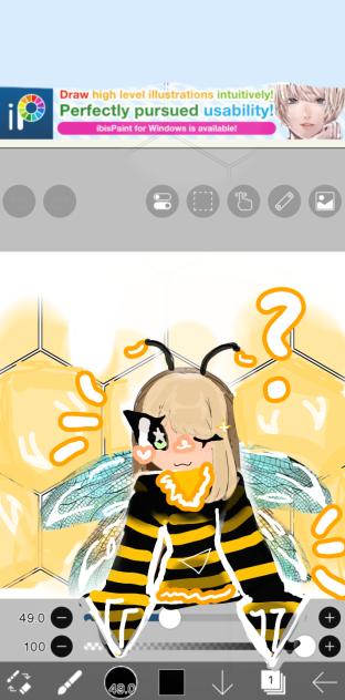 Honeybee zoe - ibisPaint