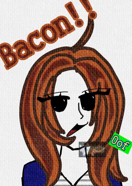 Bacon girl but human - ibisPaint