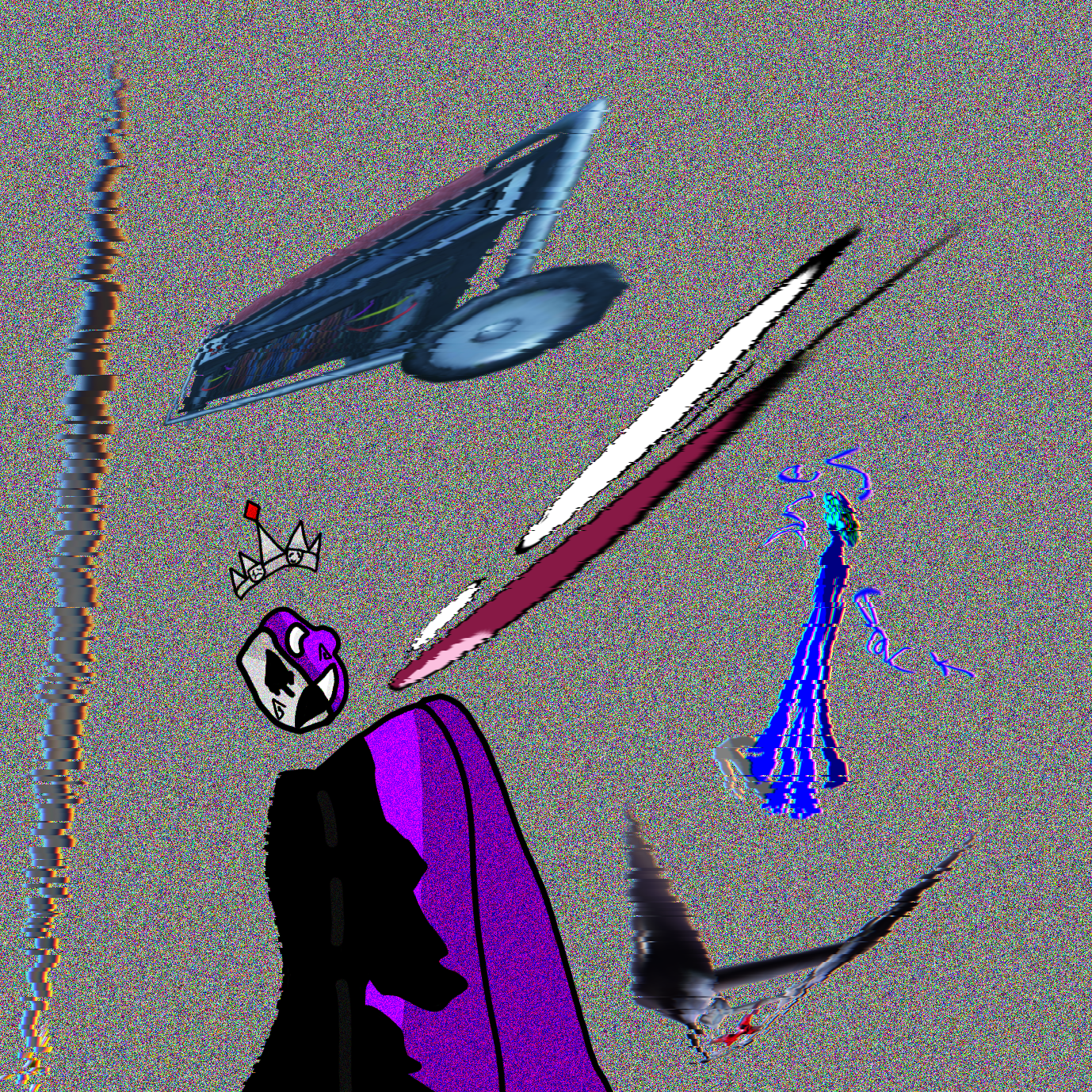 glitched void - ibisPaint