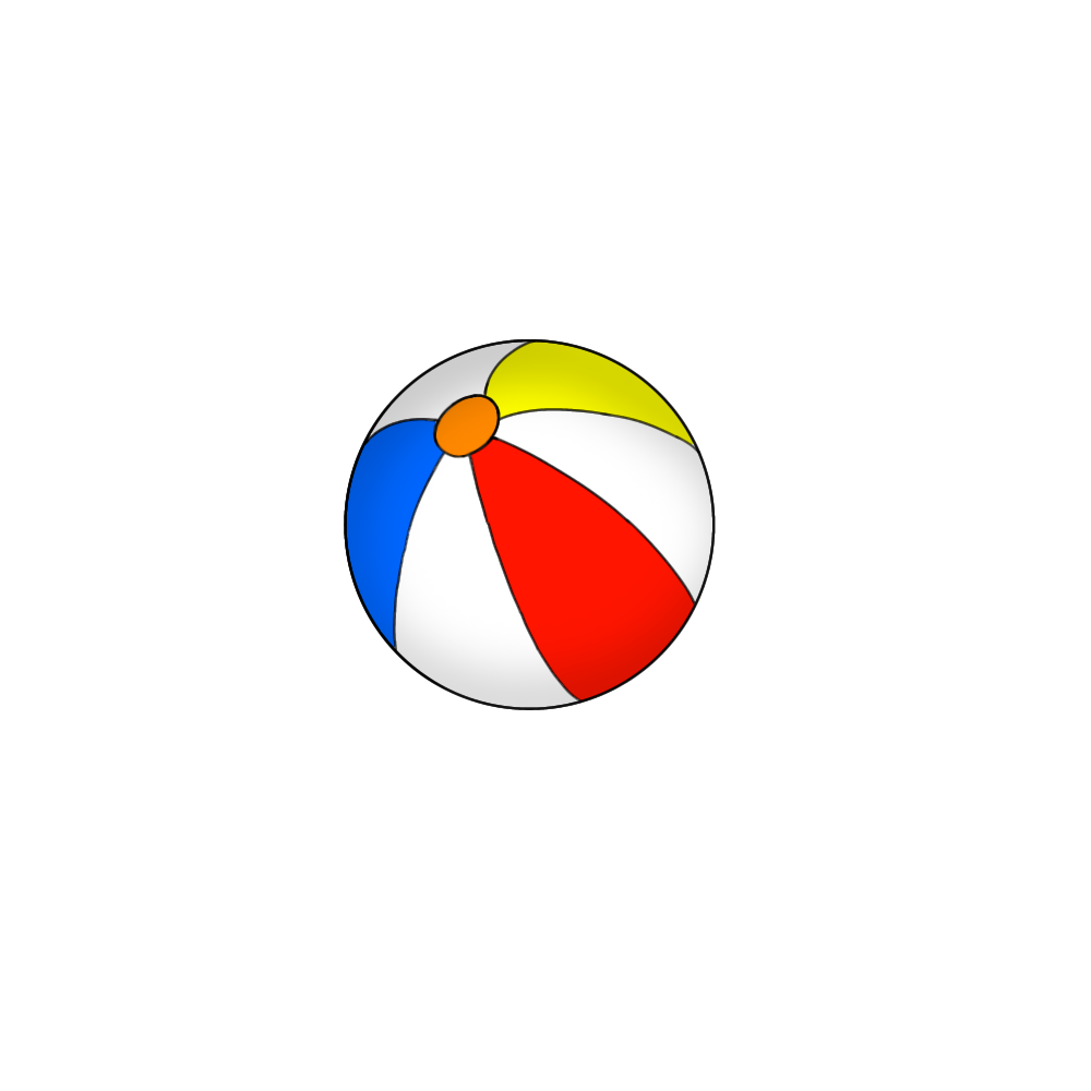 beach ball - ibisPaint
