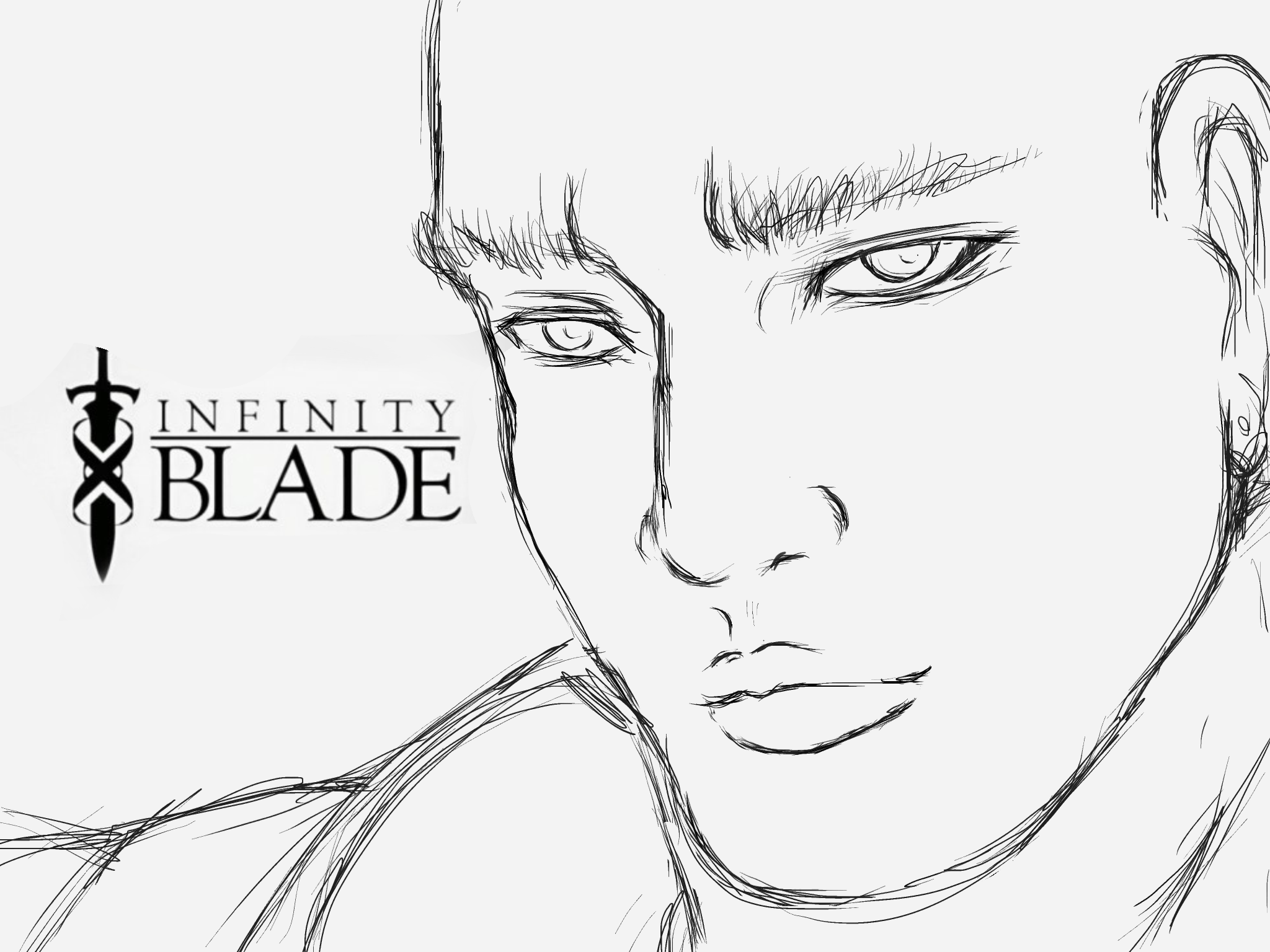 Infinity Blade Ausar - ibisPaint