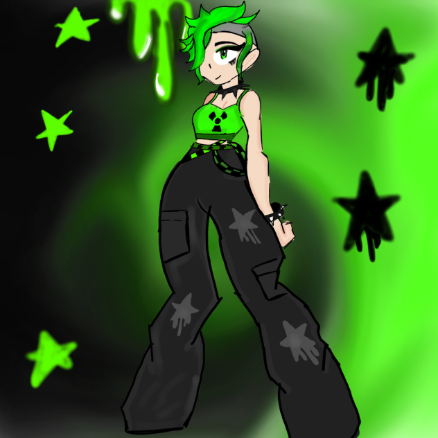 HELIX Y2K grunge Oc - ibisPaint