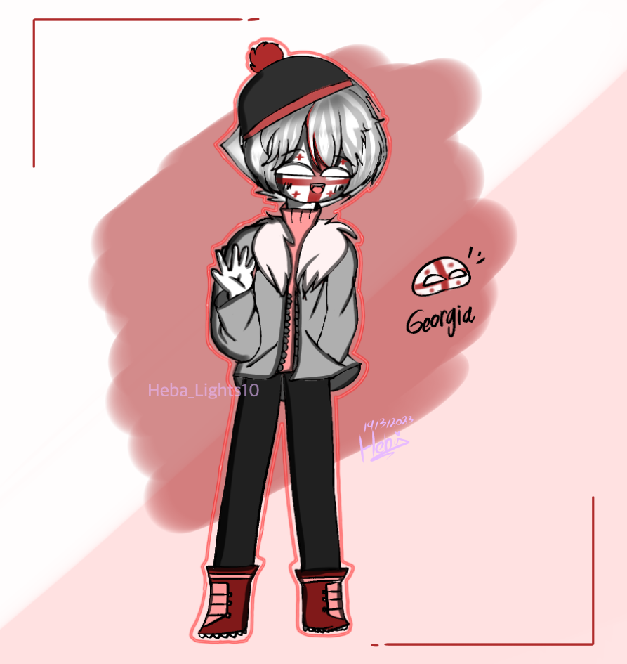 Georgia countryhumans - ibisPaint