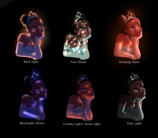 Lighting Practice with Tiana 💡 - ibisPaint