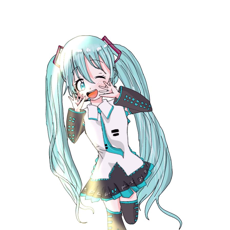 Miku hatsune Req from Shaniba - ibisPaint