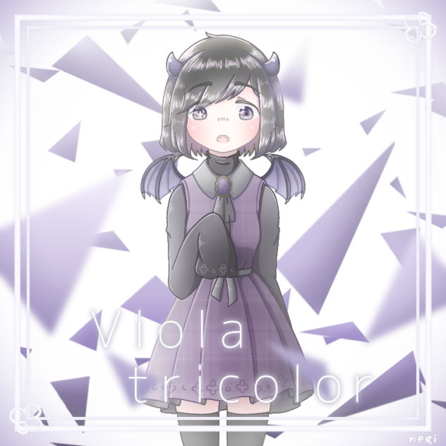 Viola tricolor - ibisPaint