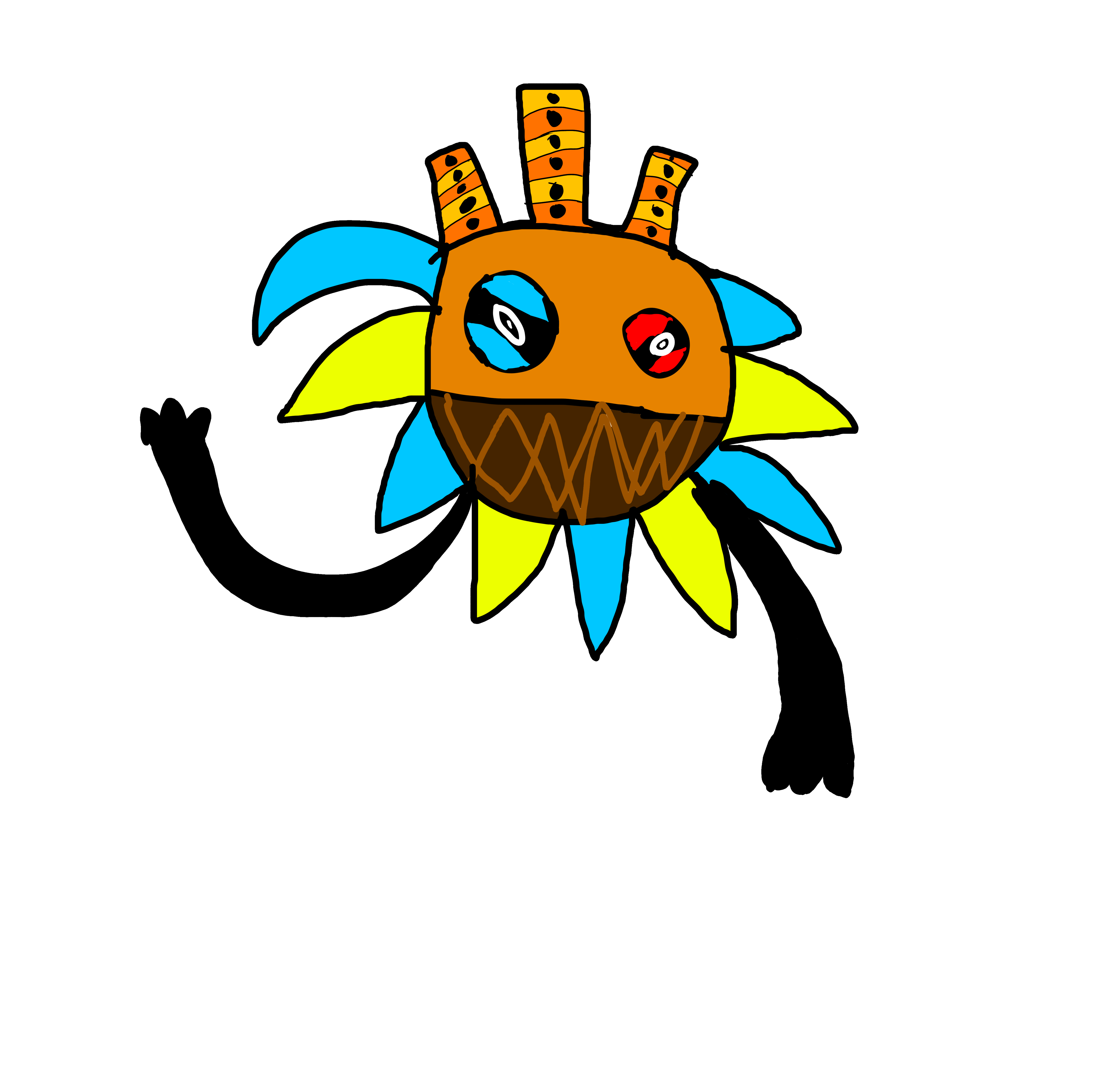 obay the tiki tak tribe!! - ibisPaint
