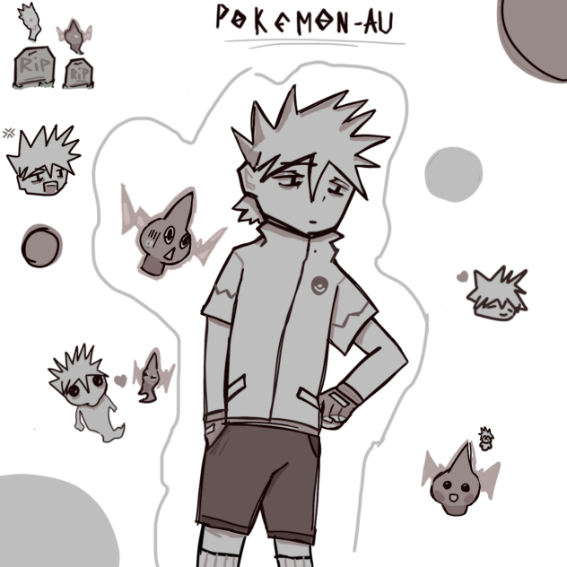 My pokemon- au ^_^ - ibisPaint