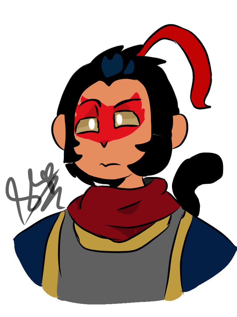 Macaque sketch - ibisPaint