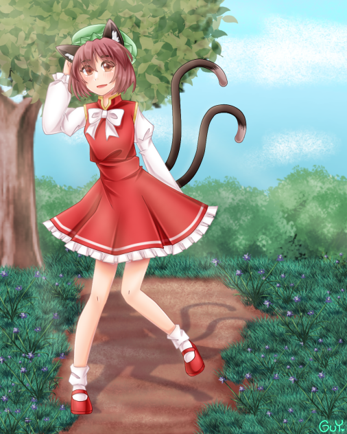 Chen [TouHou] - ibisPaint