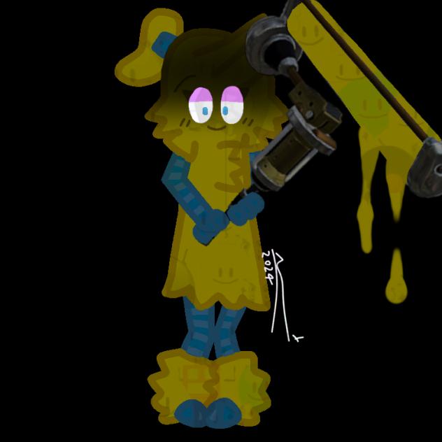 Hoola with the dynamo roller - ibisPaint