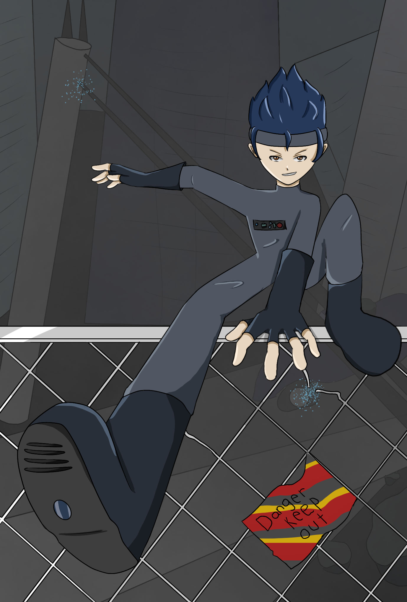 DANGER KEEP OUT - ibisPaint