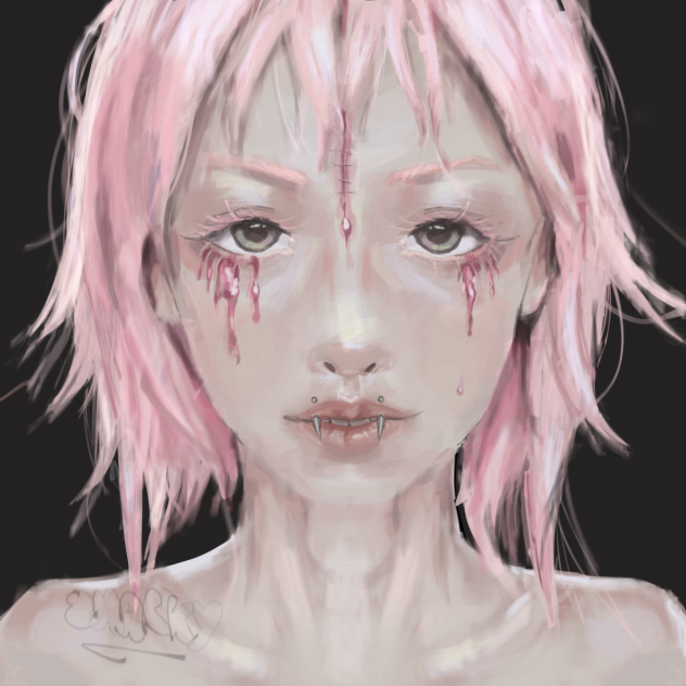 pinks tears ♡ - ibisPaint