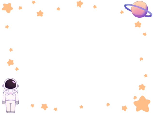 Cute star frame - ibisPaint