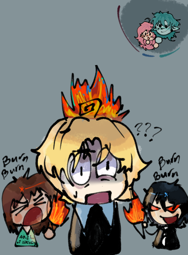 BURN HIM - ibisPaint