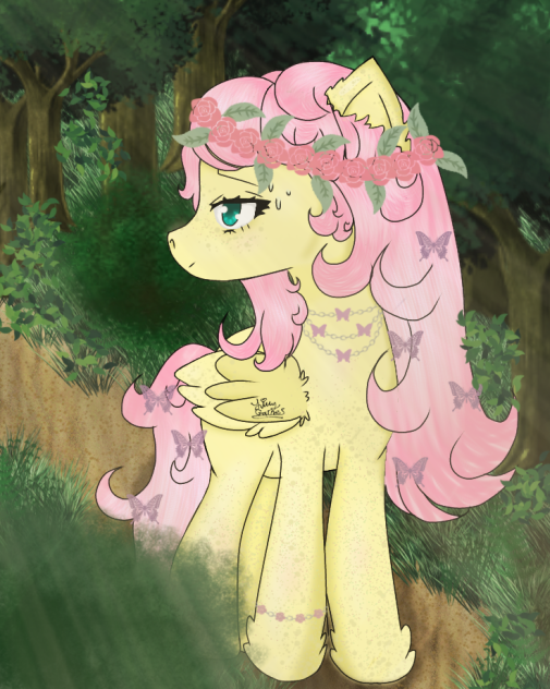 🦋flutter shy redesign 🌺 - ibisPaint