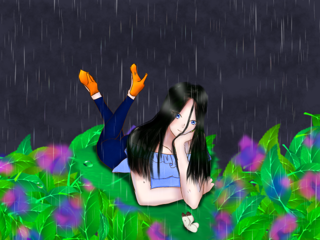 Ms. Hydrangea - ibisPaint