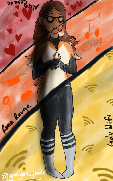 Alya - Rena Rouge - Lady Wifi - ibisPaint