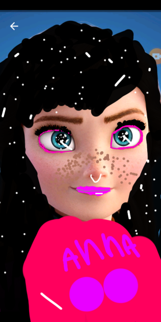 Anna glow up - ibisPaint