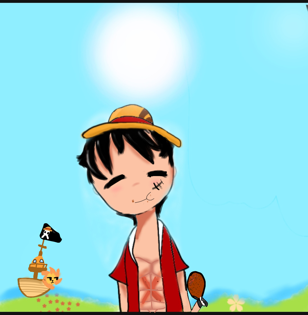 remake (luffy) - ibisPaint