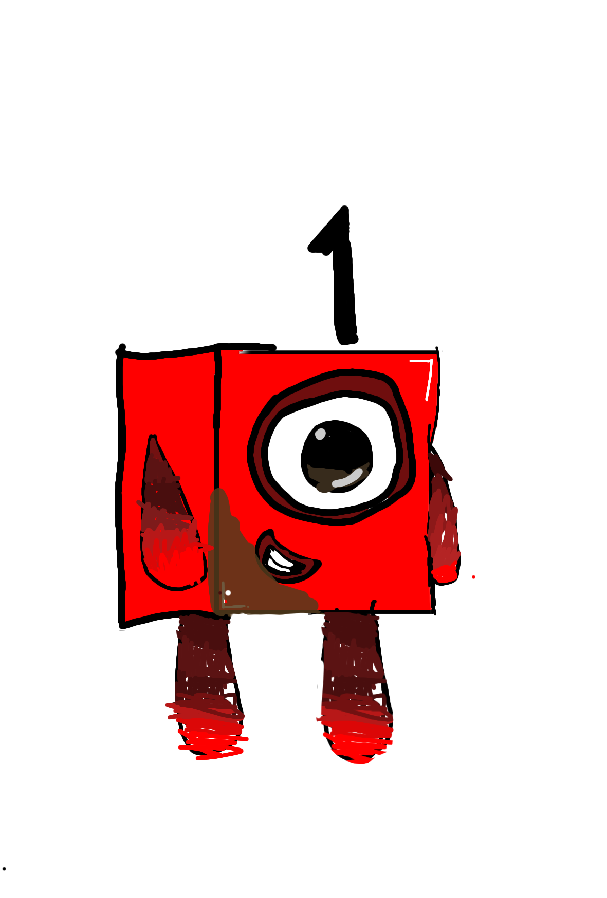 numberblock one - ibisPaint