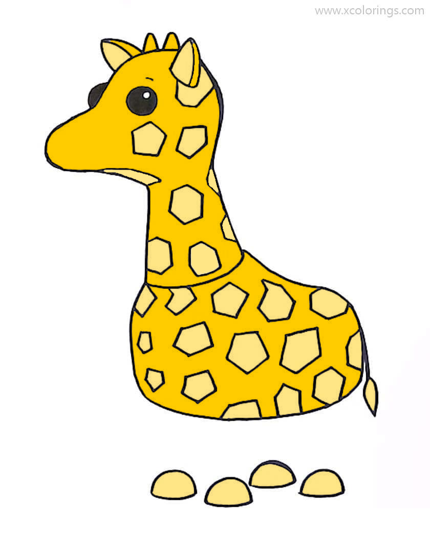 Giraffe neon - ibisPaint