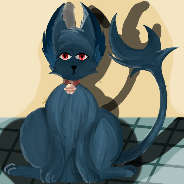 Kuro cat - ibisPaint