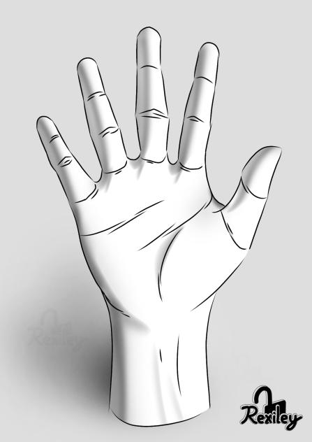 Hand Statue - Practice - ibisPaint