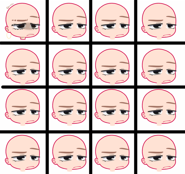 Gacha head collab - ibisPaint