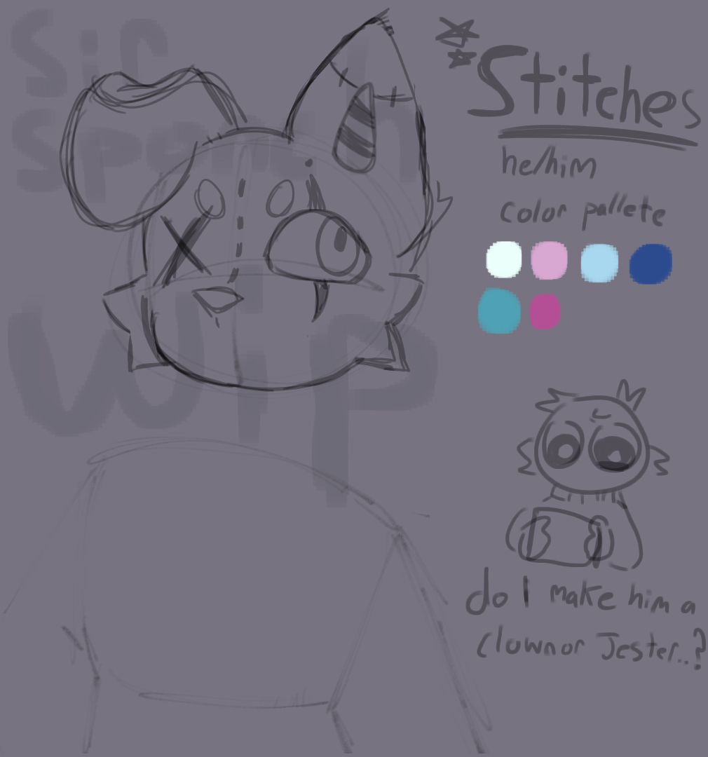 Stitches WIP - ibisPaint