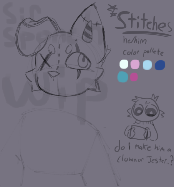 Stitches WIP - ibisPaint