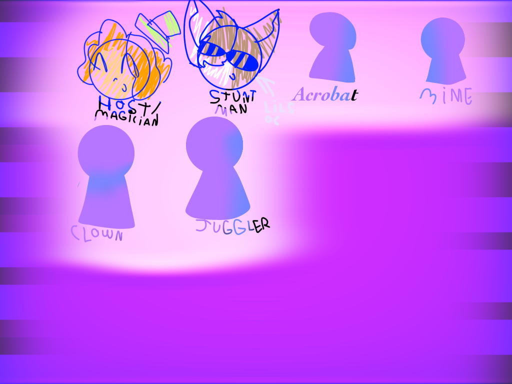 We need four more Oc’s XD - ibisPaint