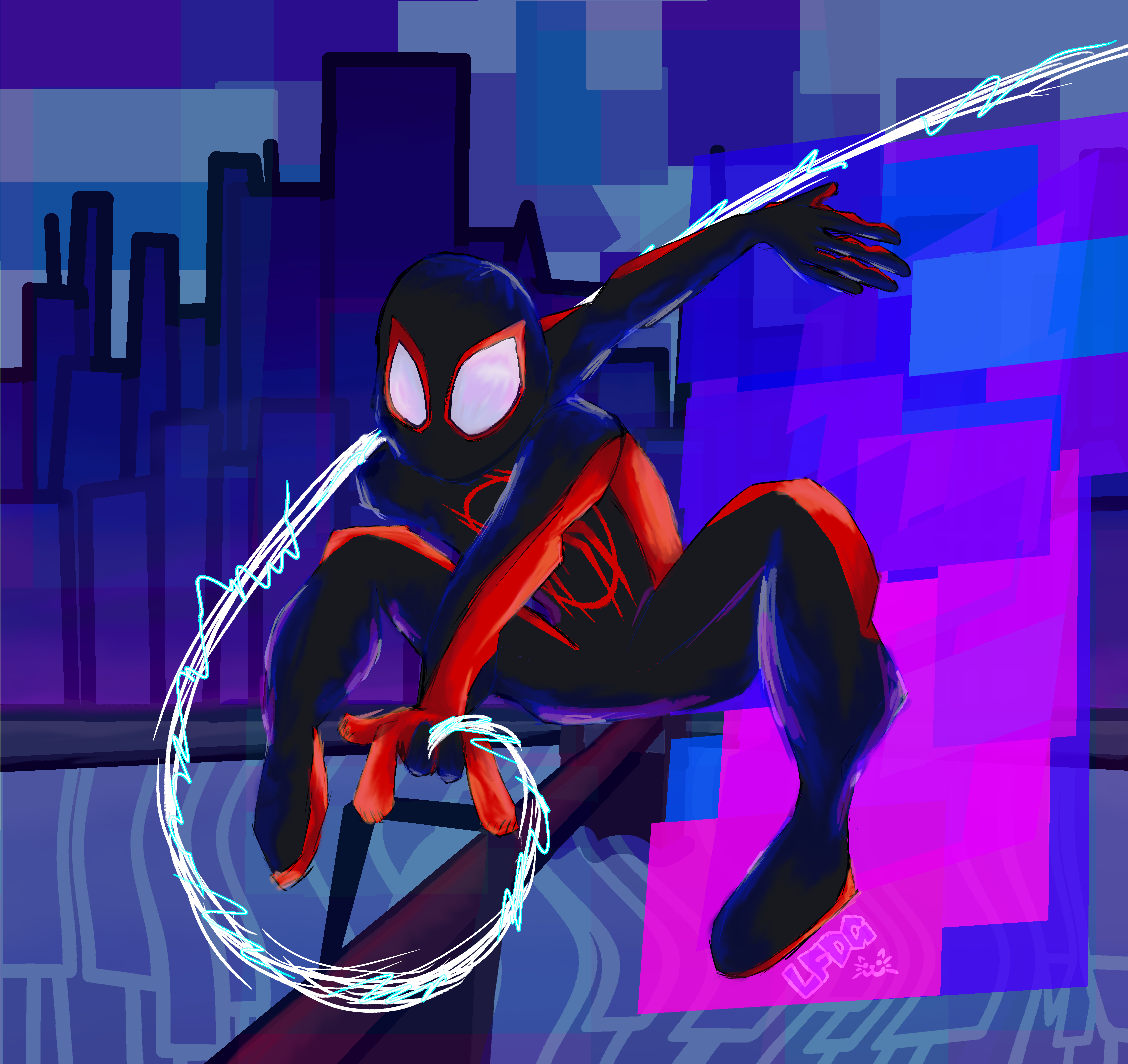 Miles Morales - ibisPaint