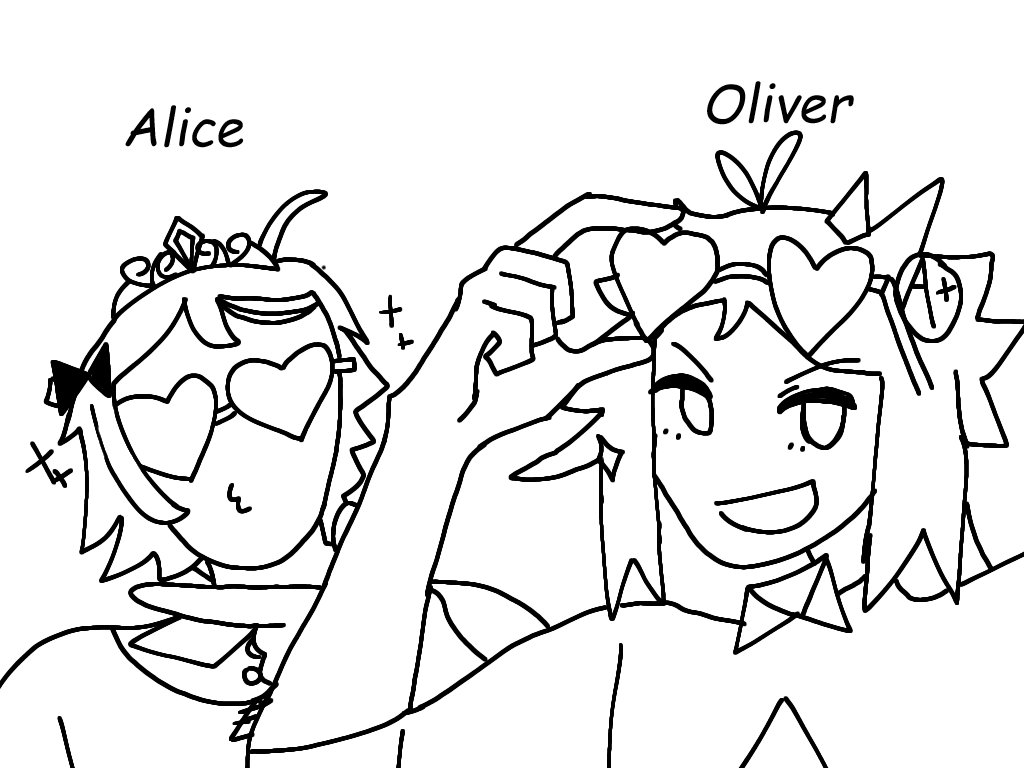 Alice x Oliver - ibisPaint