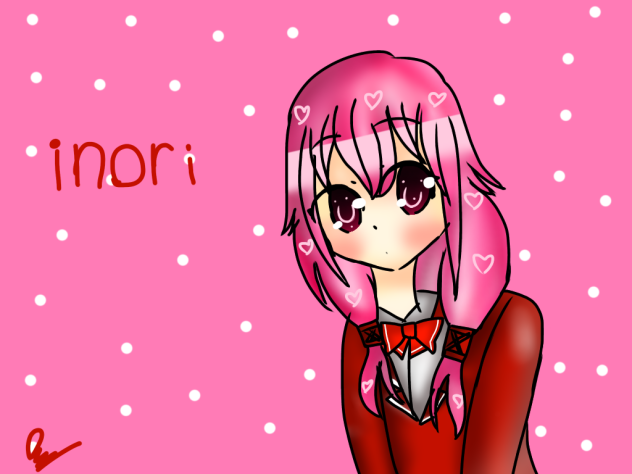 speedpaint Inori ver lovely - ibisPaint