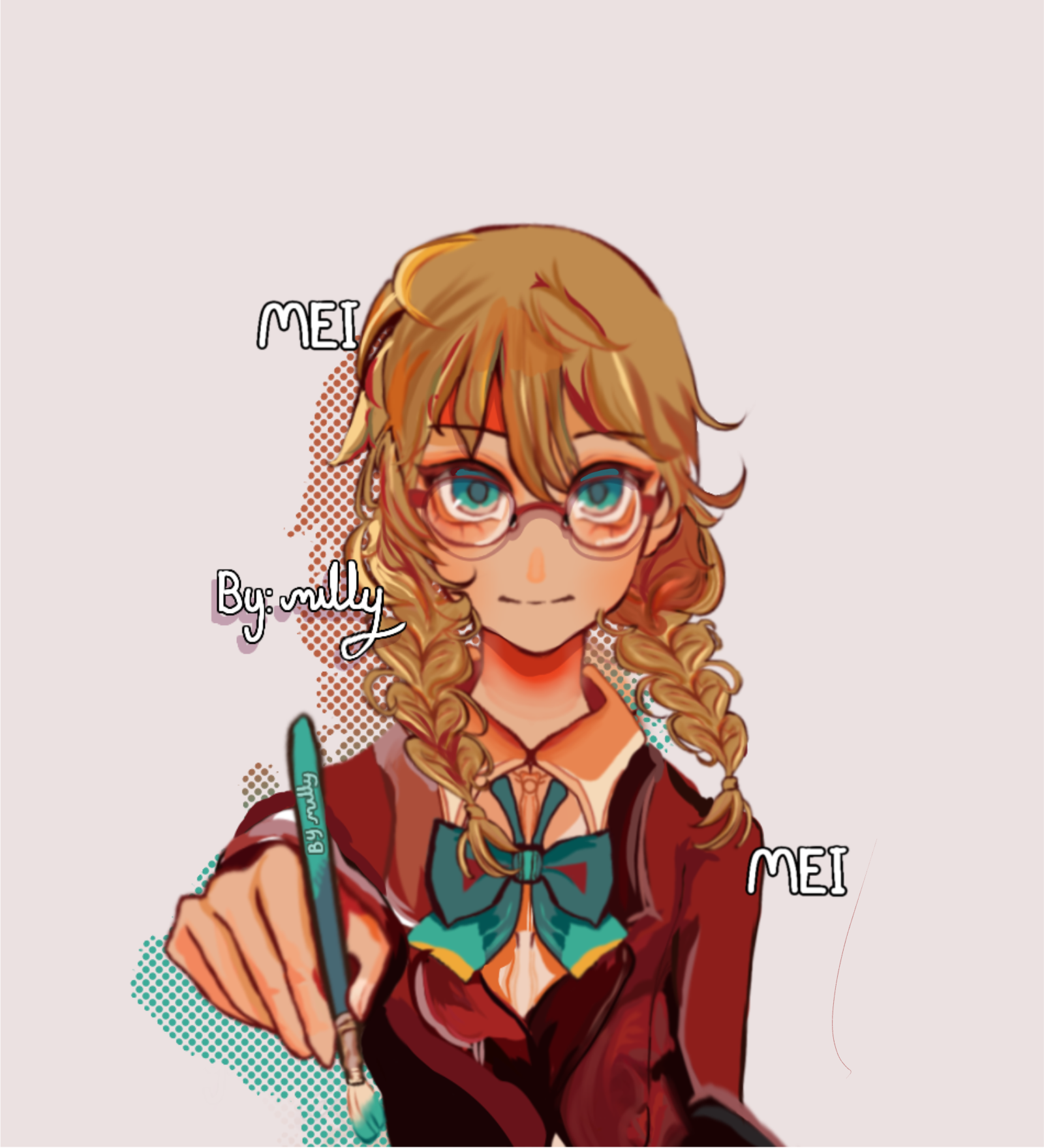 Mei Shijima tbhk fanart! - ibisPaint