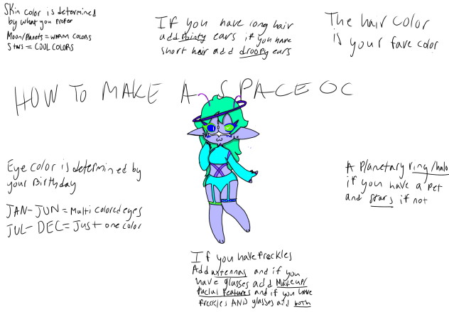 How to make a space oc - ibisPaint