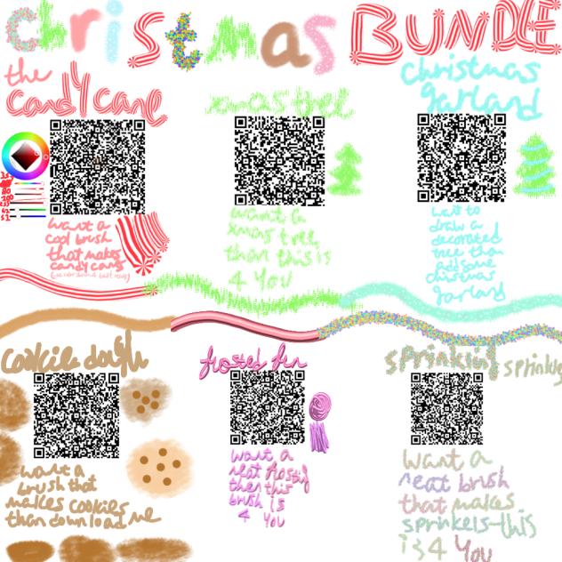 Christmas brush bundle - ibisPaint