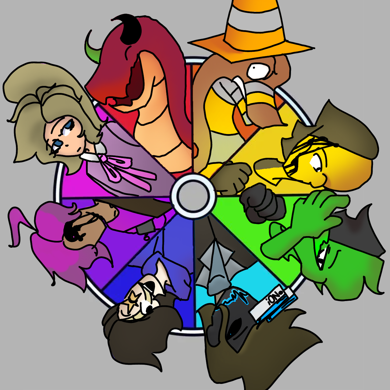 Color Wheel OCs - ibisPaint