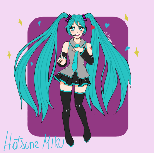 Hatsune Miku - ibisPaint